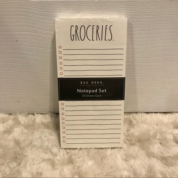 Rae Dunn | Office | Rae Dunn Notepad Set | Poshmark